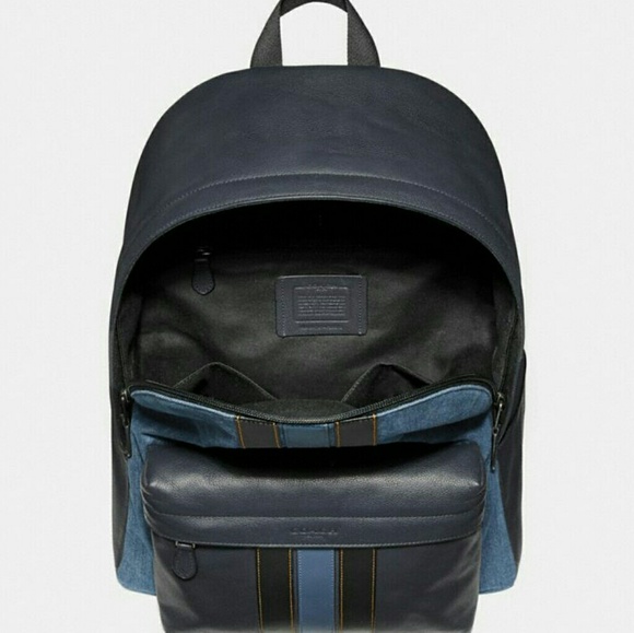 Coach | Bags | Coach Varsity Stripe Backpack | Poshmark